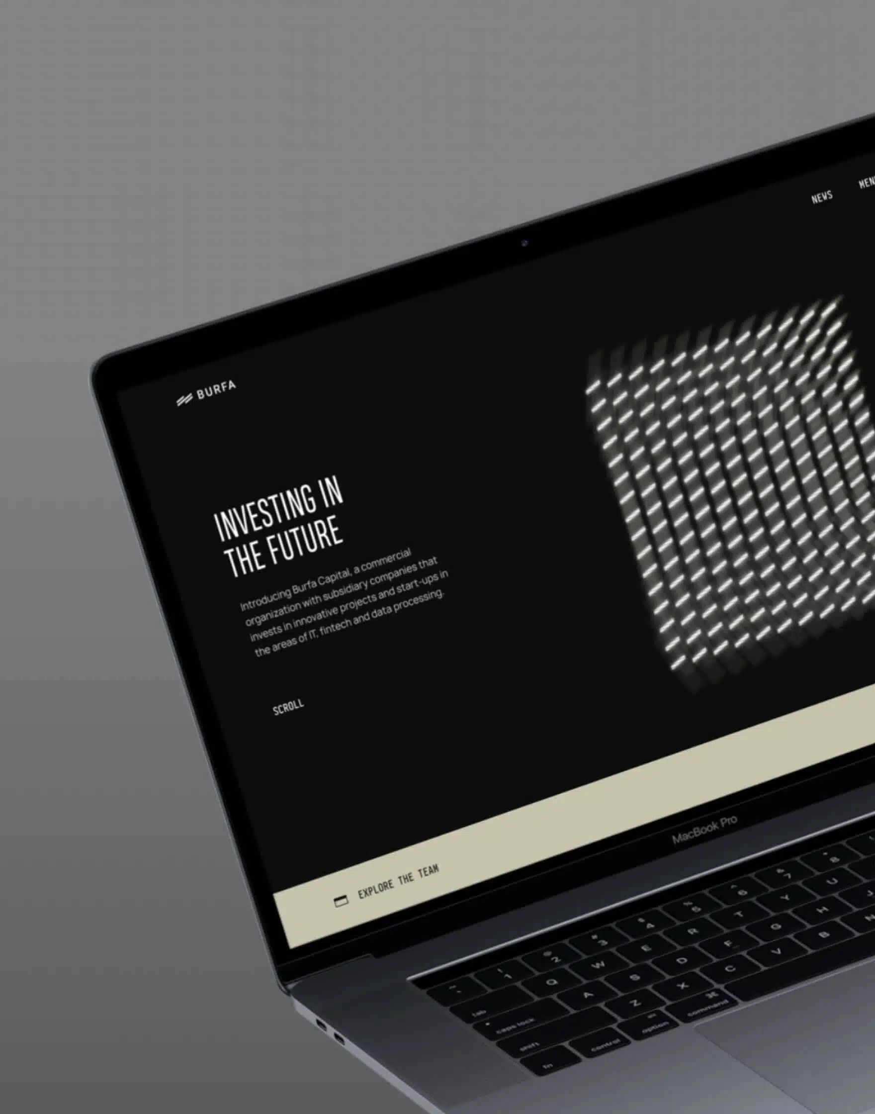 Burfa | Motion, Web Design & Development | Bachoo Studio
